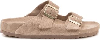 Birkenstock Homme, Chaussures, Beige, Taille: 42 EU Arizona Exq Suede Narrow Fit