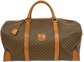Celine unisex, Pre-owned, Brun, Taille: ONE Size Sac Boston Vintage Pre-owned