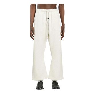 Fear of God Signature Classic Fit Flare Sweatpant - - Trousers - Herren - Wei&szlig; - XL