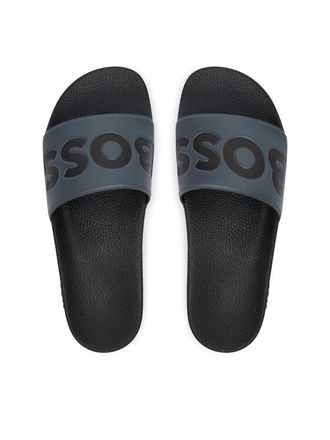 HUGO BOSS Pantoletten Aryeh 50536835 Dunkelgrau