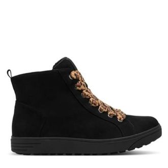 Jana Femme Damen Sneaker High Vegan Botte Tendance, Beige, 42 EU