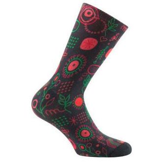 Kindy Mi-chaussettes imprim&eacute;es all over pop viscose de bambou
