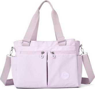 Generic Sacs fourre-tout imperm&eacute;ables en nylon pour femme avec sangle r&eacute;glable, grande capacit&eacute;, sacs &agrave; bandouli&egrave;re pour luniversit&eacute;, l&eacute;cole, le travail, les 