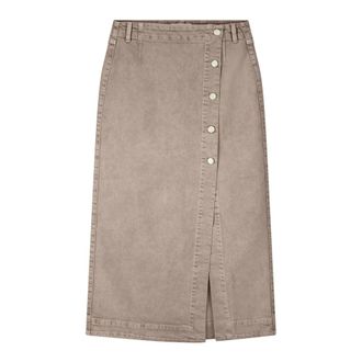 Fab By Fabienne Chapot Fabienne Chapot, Femme, Jupes, Beige, Taille: 44 FR Carmel Denim Skirt
