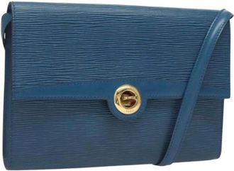 Louis Vuitton Pre-owned Cuir sacs-louis-vuitton - Femme - Pre-owned - Bleu - Taille: ONE Size