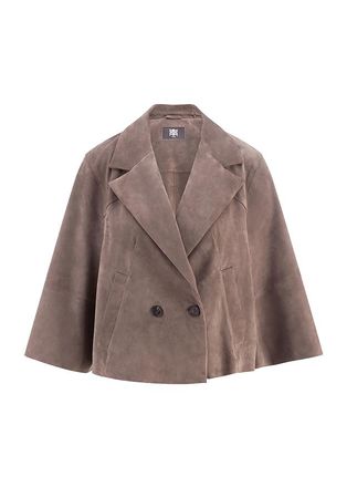 Riani Kurze Jacke aus Veloursleder