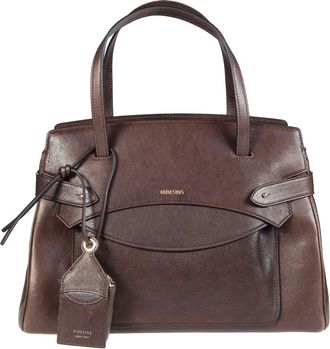 Hidesins Femme, Sacs, Brun, Taille: ONE Size Lullaby M Borsa fibbia a lato pelle fiore