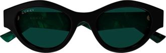Gucci Cat-Eye-Sonnenbrille - - Accessories - Damen - Schwarzk - 51 MM