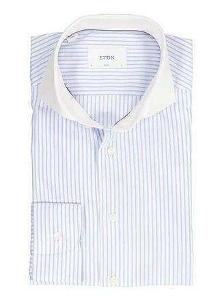 Eton Herren Hemden blau Kent