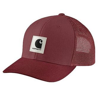 Carhartt Work in Progress Rugged Flex Twill Mesh-Back Logo Patch Cap Casquette de Baseball, Sable, Taille Unique Homme