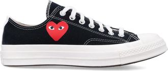 Converse Rotes Herz Low Top Sneaker - - Shoes - unisex - Schwarzk - 38 EU