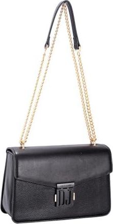 David Jones Paris - Sac Bandouli&egrave;re Port&eacute; &eacute;paule Femme Similicuir - Sac Port&eacute; travers - Bandouli&egrave;re Cha&icirc;ne Dor&eacute;e - Ville Chic Soir&eacute;e Sorties Weekends Classique (B