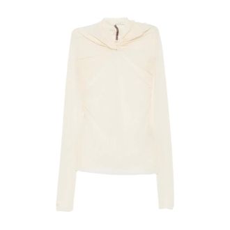 Rick Owens Damen, Blusen & Hemden, Beige, MGr&ouml;&szlig;e
