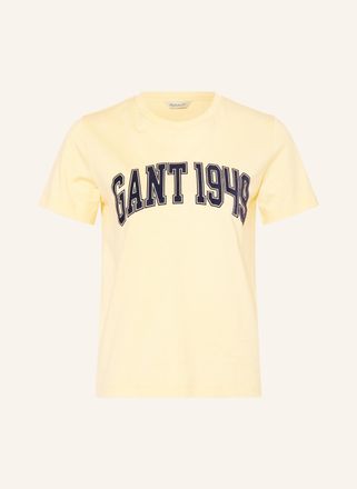GANT T-Shirt gelb