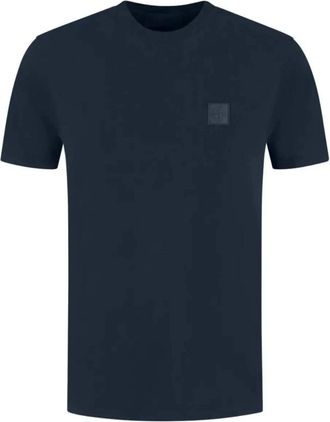 Stone Island Homme, Tops, Bleu, Taille: L Ghost Patch Logo T-Shirt