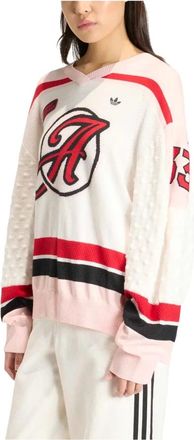 adidas Femme, Pulls, Blanc, Taille: 36 FR OS Sports Jersey