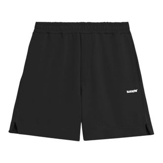 Barrow Barrow, Homme, Shorts, Noir, Taille: XS Bermuda Iconique En Molleton