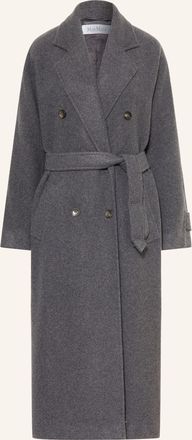 Max Mara Mantel Cadmio Mit Cashmere grau
