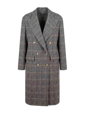Ermanno Scervino Manteau Au Genou - Gris Clair