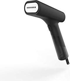 SteamOne SteamOne DTC75B Vertikales Dampfbügeleisen, tragbar, Bügelsohle aus Edelstahl, 1600 W, Tank 75 ml, bereit in 35 Sekunden, Dampfstrahl 25 g/min. Farbe 