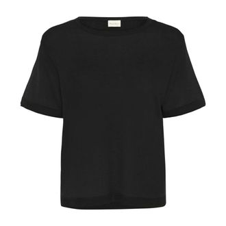 Part Two Femme, Tops, Noir, Taille: 38 FR Top en maille noire