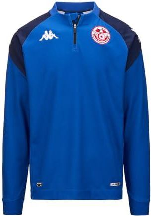 Kappa Sweatshirt Ablas Tunisie 23/24 pour Homme - Rouge - Taille L