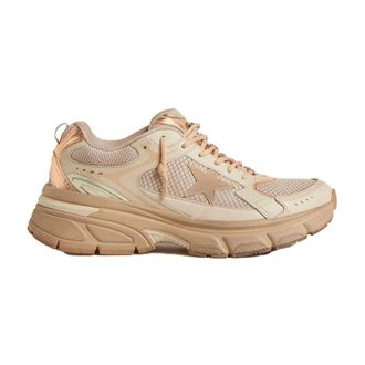 Golden Goose Schn&uuml;rstern Mesh Sneakers - - Shoes - Herren - Beige - 41 EU