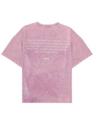 Msgm Endorphin T-Shirt - Pink