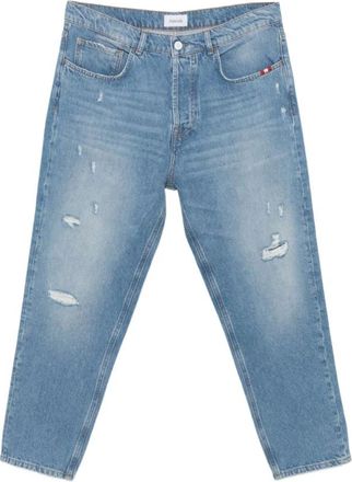 Amish Homme, Jeans, Bleu, Taille: W33 Jeans droits