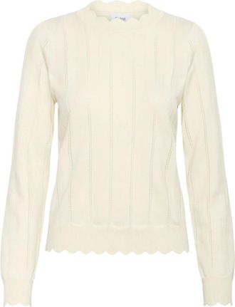 Saint Tropez Femme, Pulls, Beige, Taille: 44 FR Mila Pulls &agrave; col rond