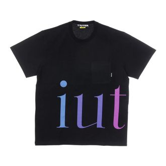 Iuter Iuter, Homme, Tops, Noir, Taille: XL Tee-shirt noir &agrave; poche