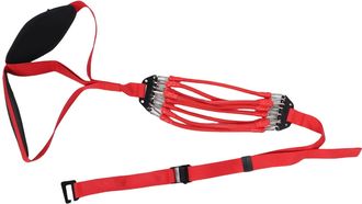 Generic Klimmzug-Trainingsband, Latex-Klimmzug-Hilfsband mit Starker Unterstützung für das Fitnessstudio (Rot)