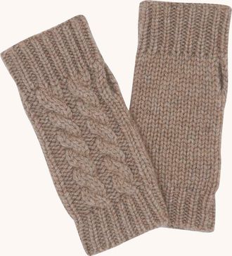 Kujten Mitaines courtes cachemire torsadé, 12 fils - Mitaines Gama