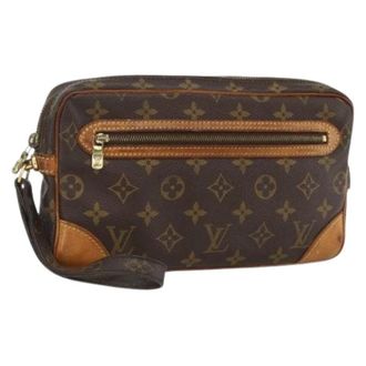 Louis Vuitton Pochette Monogram Pre-owned - Femme - Pre-owned - Brun - Taille: ONE Size