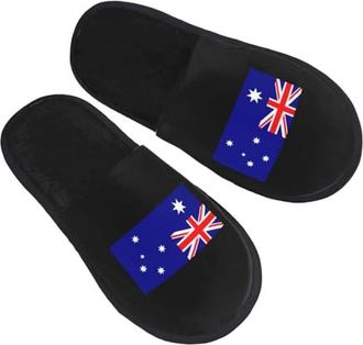 Generic Pantoufles en Feutre Drapeau de lAustralie Classiques Chaussons Homme Confortable Respirant Accueil Slippers Int&eacute;rieur Ext&eacute;rieur M