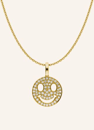 Cada Cada Kette Mini Smiling Face gold