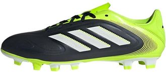 adidas Unisex COPA Pure III Club Firm Multi Ground Football Boots Fußballschuhe, Core Black/Cloud White/Lucid Lemon