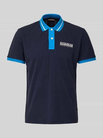 Napapijri Regular Fit Poloshirt mit Label-Stitching Modell E-MURLO