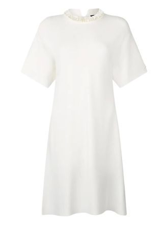 Liu Jo robe à sequins - Blanc