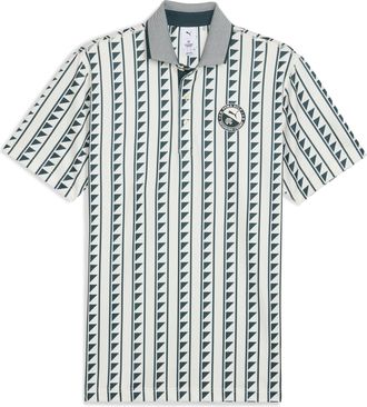 Puma Polo de golf MATTR PUMA x REIGNING CHAMP Homme, V&ecirc;tements, Blanc, XL