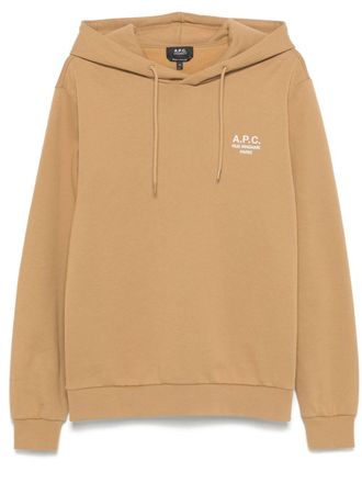 A.P.C. hoodie Rue - Marron