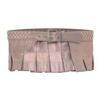 Collina Strada Femme, Accessoires, Rose, Taille: M Ceinture pliss&eacute;e pour femmes