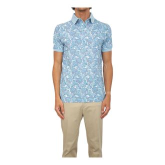 Etro Klassisches Polo Shirt f&uuml;r M&auml;nner - - Tops - Herren - Blau - XL