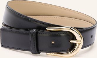 HUGO BOSS Lederg&uuml;rtel Carol schwarz