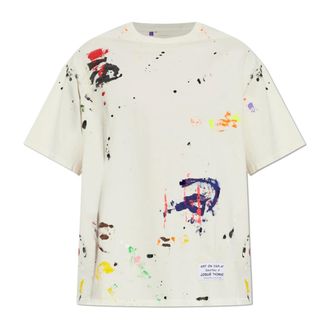 Gallery Dept. T-Shirt mit Patch - - Tops - Herren - Beige - 2XL