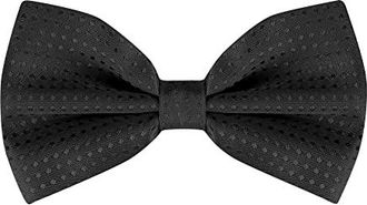 Allegra K Noeuds papillon pré-noués à pois pour hommes Noeuds papillon Noeud papillon formel Noir One Size