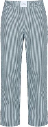 STUDIO UNTOLD Schlupfhose Hose Wide Legs Streifen Patch Elastikbund