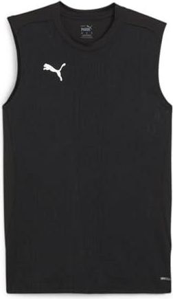 Puma Teamfinal Maillot dentraînement SL Tee, Noir Argent, 3XL Mixte