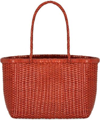 Dragon Diffusion SAC CABAS WEAVE SMALL ORANGE DRAGON DIFFUSION