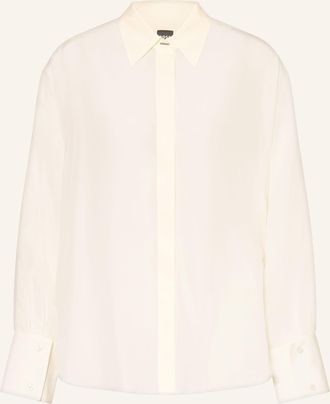 HUGO BOSS Hemdbluse Binaliati_Friday Aus Seide weiss